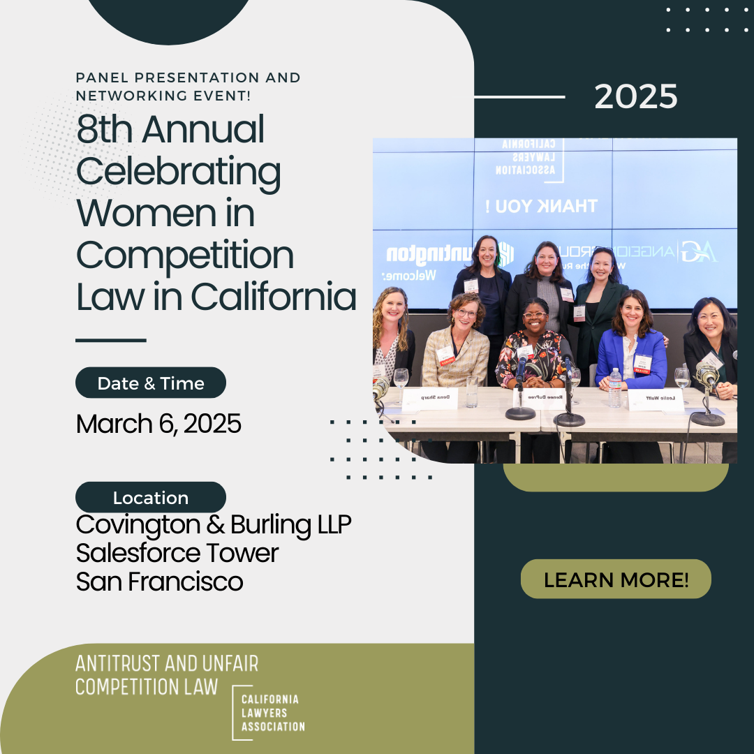 The 8th Annual Celebrating Women in Competition Law in California ...